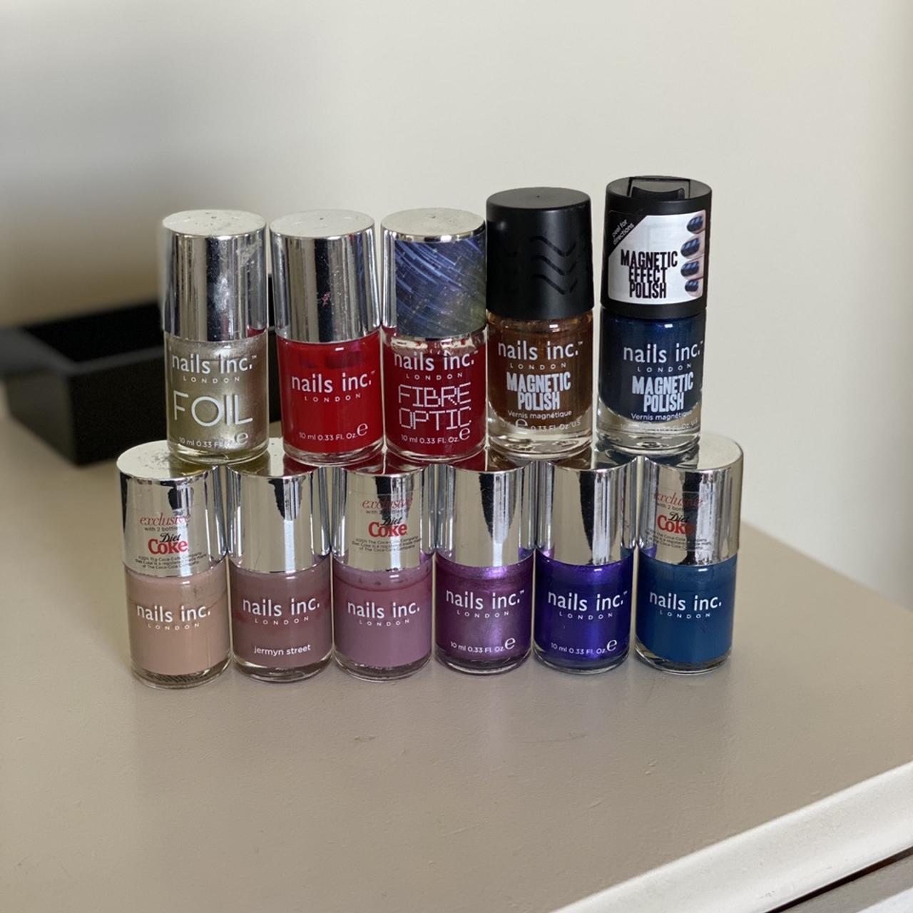 Nails Inc Bundle Of 11 Mixed Nail Polishes All Have Depop