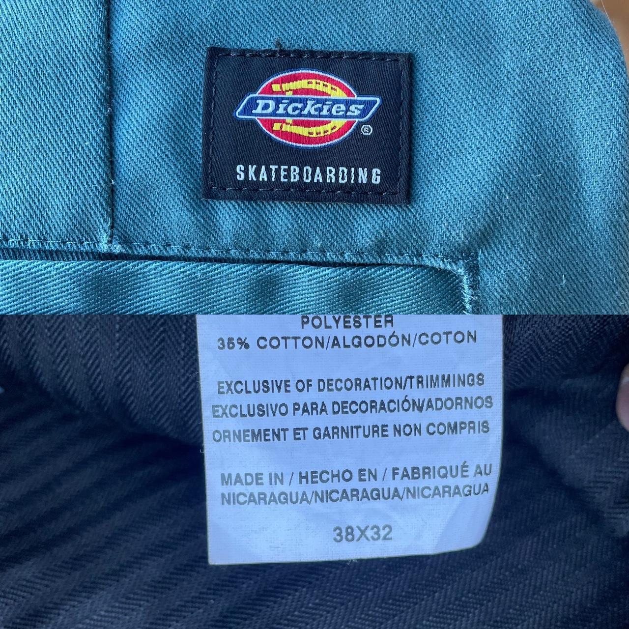 Dickies Skateboarding Workwear Pants In Teal These Depop