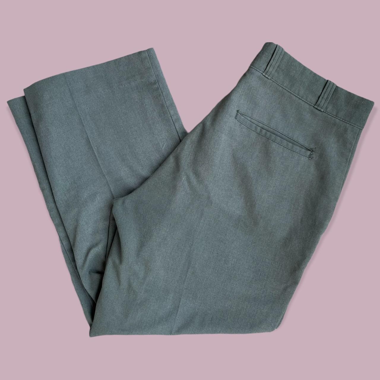 vintage Sears single stitch work pants cropped fit,... - Depop