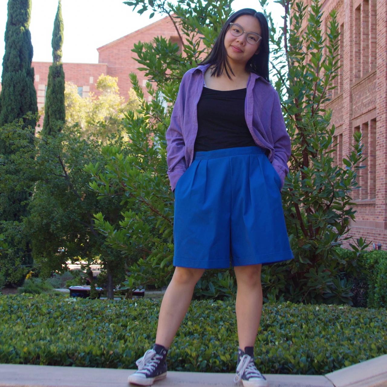 Koret Women's Blue Shorts | Depop