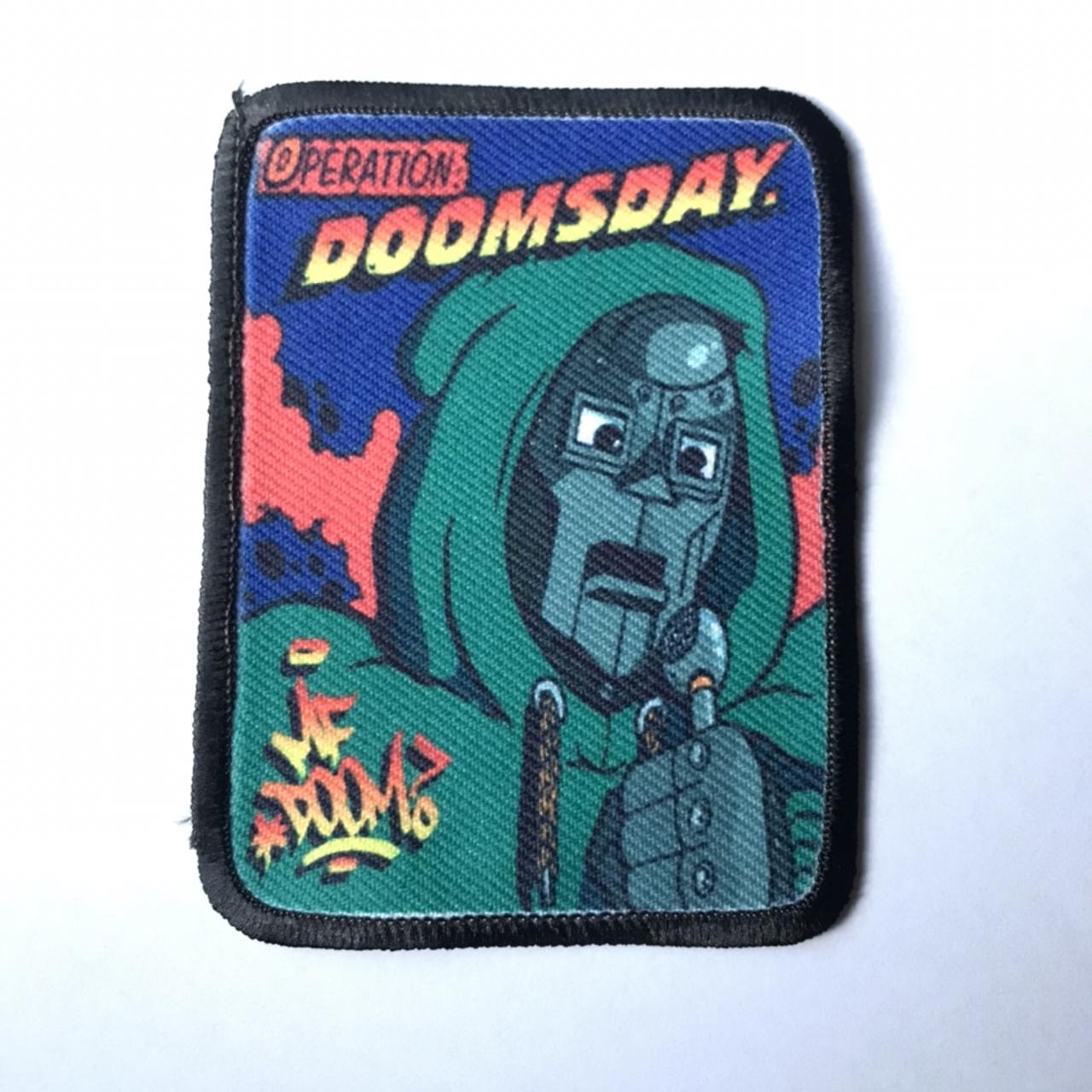 MF Doom Doomsday patch for your diy clothing / vest... - Depop