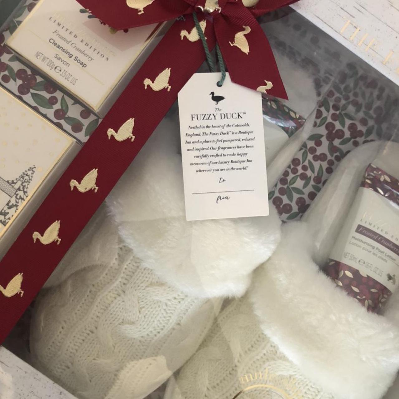The Fuzzy Duck Luxury Slipper gift 🎁 set RRP... - Depop