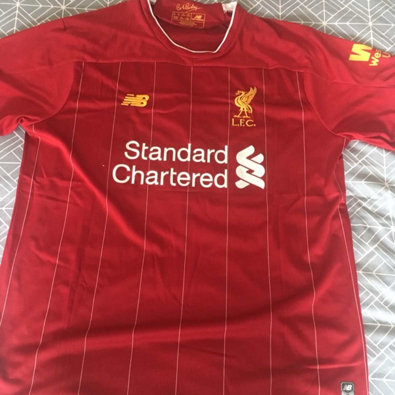 liverpool home and away kit. custom name and number - Depop