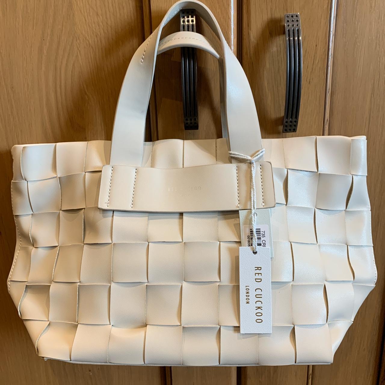 Red Cuckoo cream handbag . Handbag . Cream handbag .... - Depop