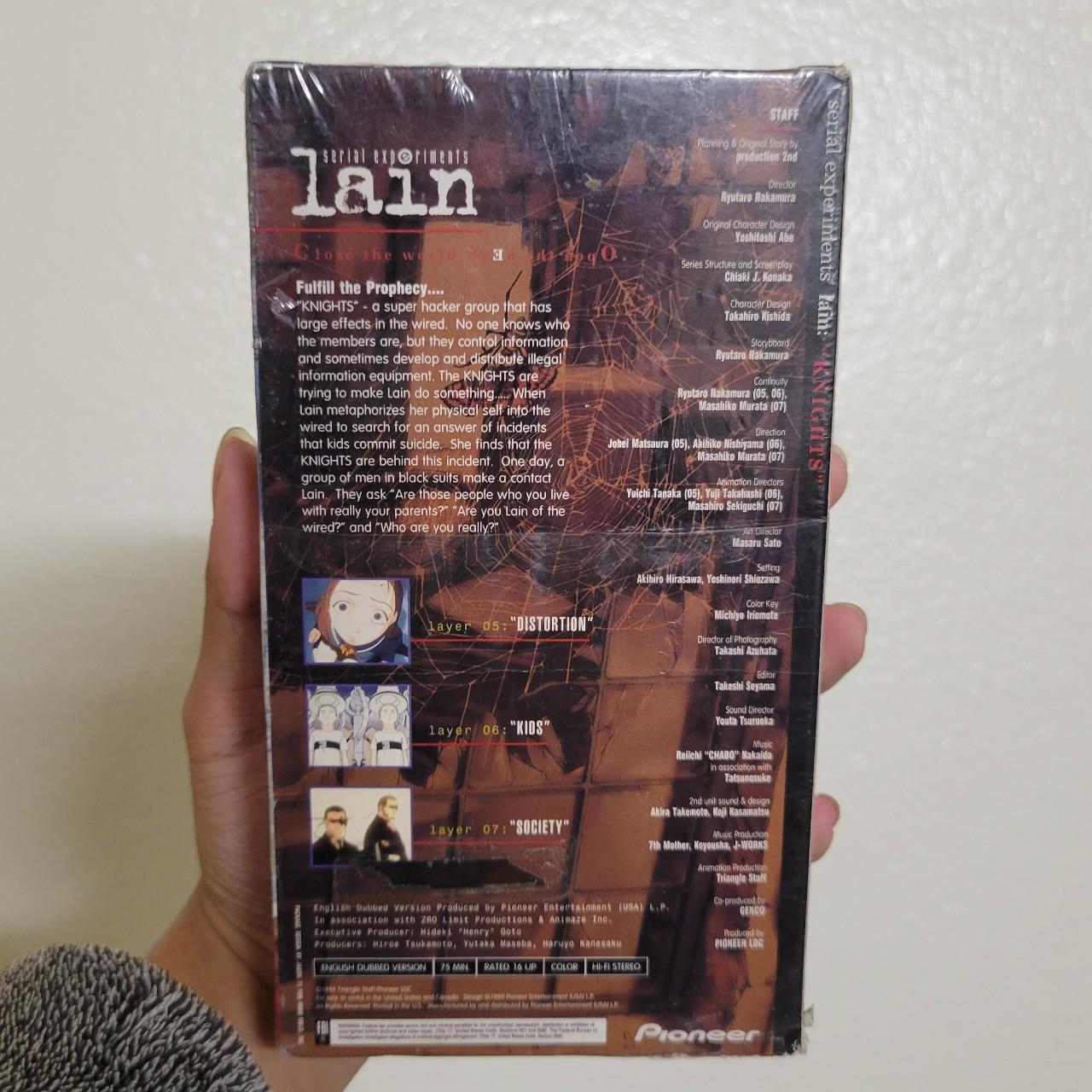 Vintage 1998 Serial Experiments Lain "Knights"... - Depop