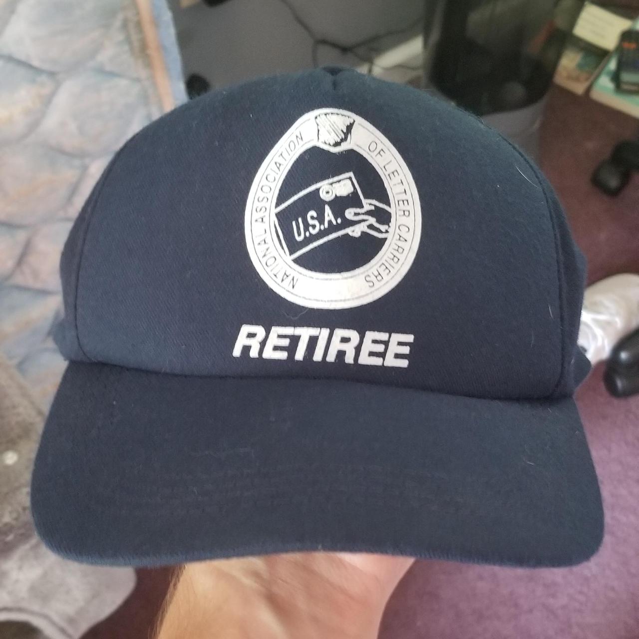 USPS OFFICIAL VINTAGE RETIREE HAT GREAT CONDITION... - Depop