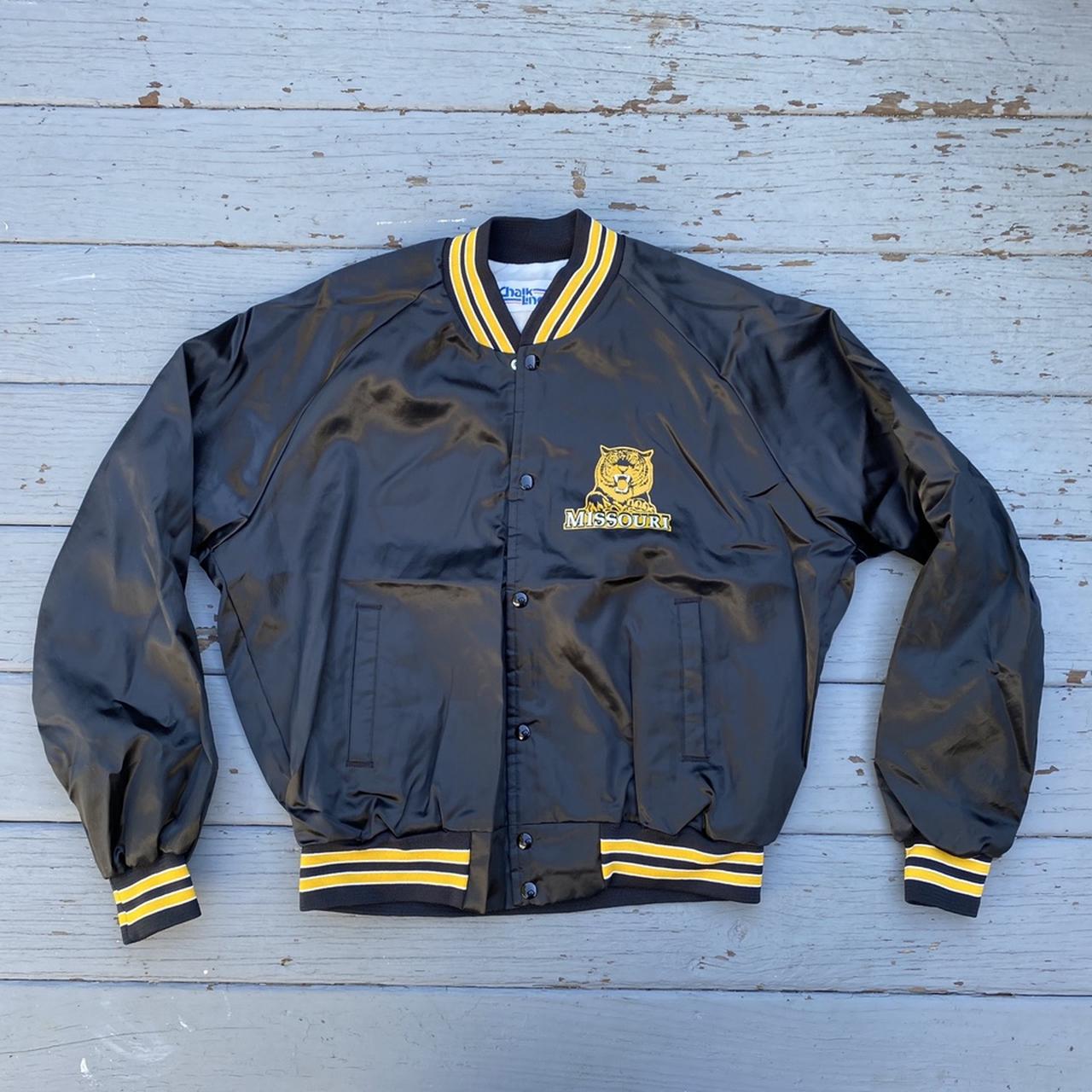 Vintage Mizzou Jacket 1990’s Vintage Chalk Line... - Depop
