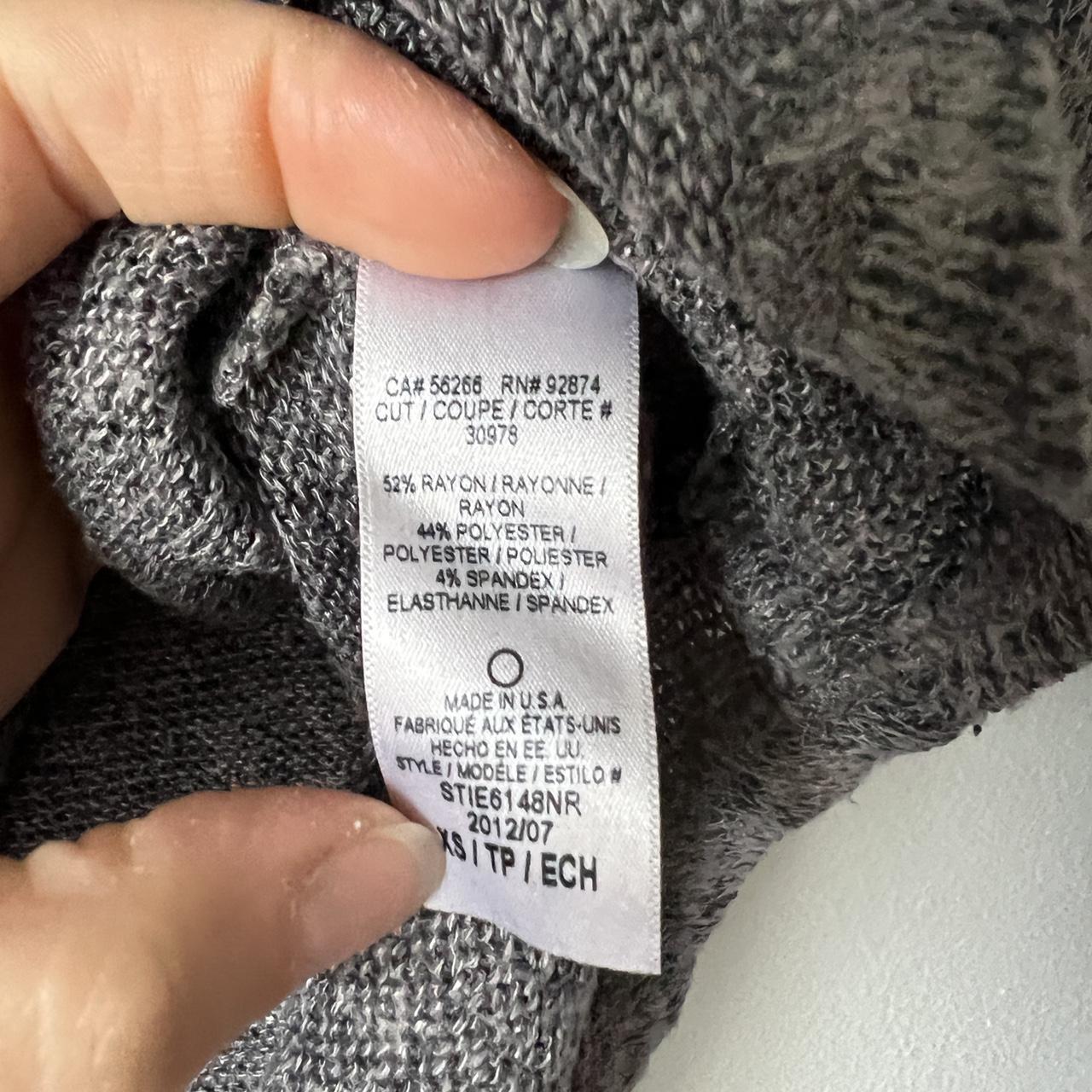 Splendid gray raglan sweater Size XS Drop... - Depop