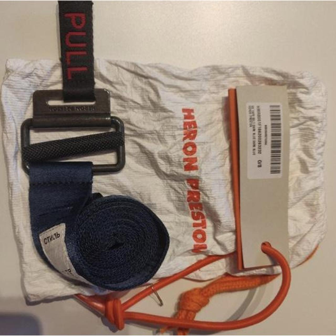 Heron Preston Belt Navy bought from END. Original... - Depop