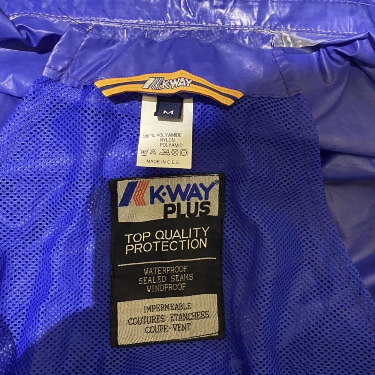 K Way K-way vintage retro jacket windbreaker casual... - Depop