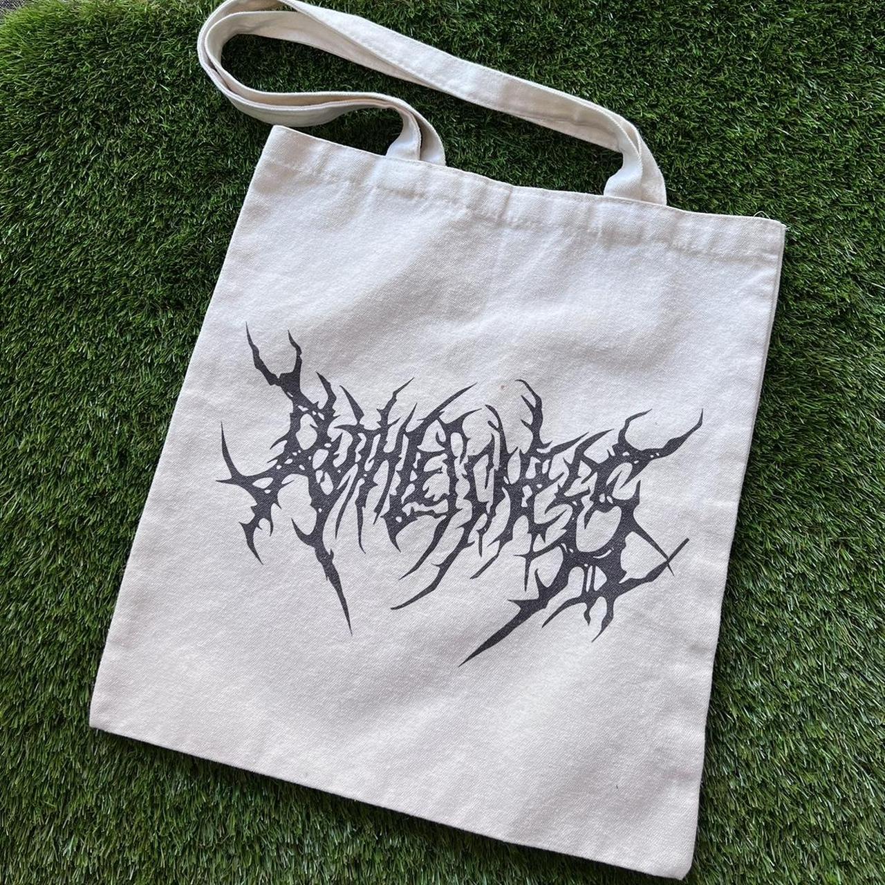 Emo Vintage Cream Totebag - Depop