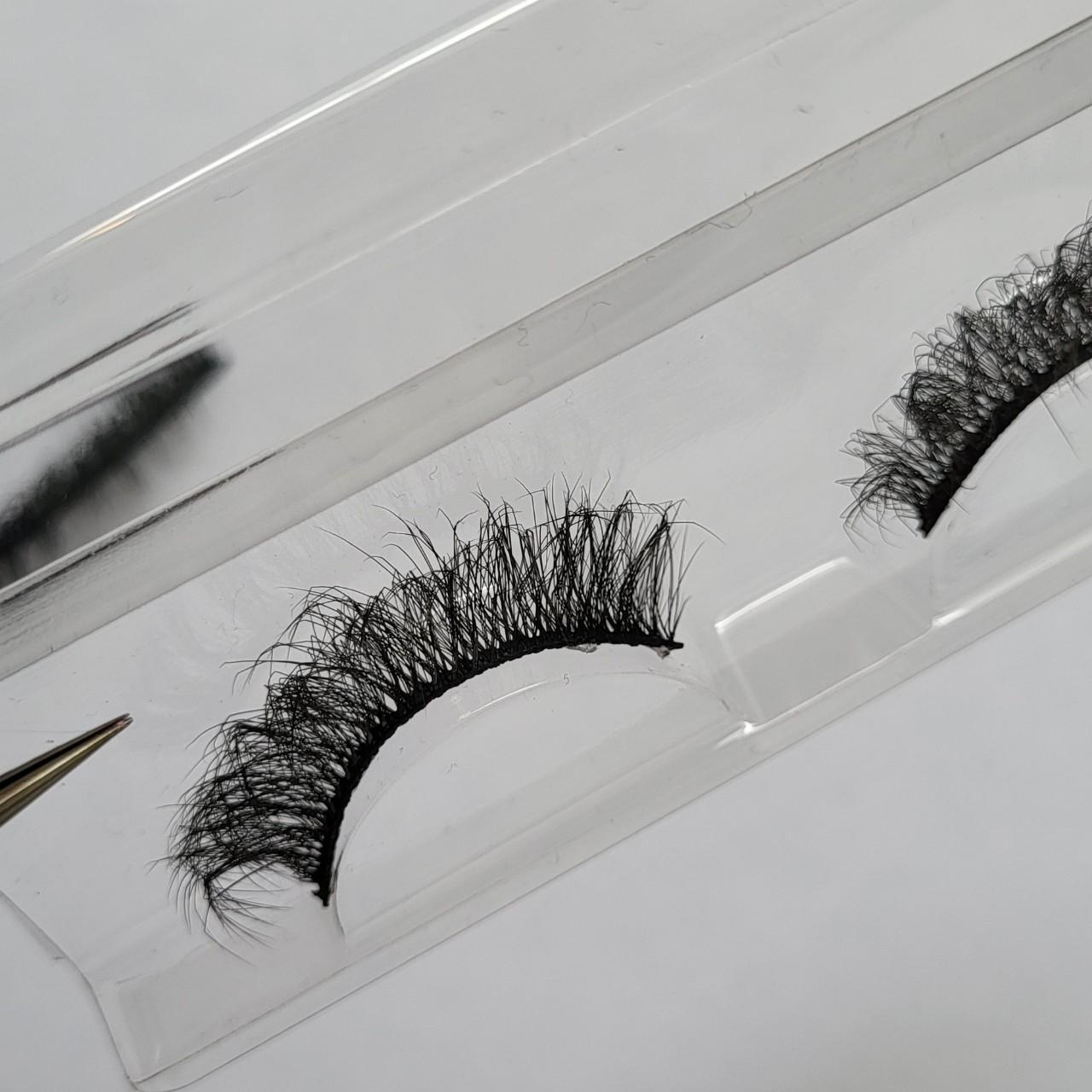 False Eyelashes short & fluffy Strip Lashes... - Depop