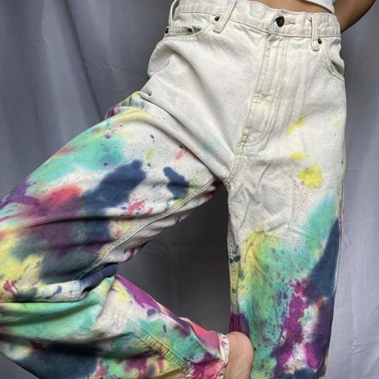 Women's multi Jeans | Depop