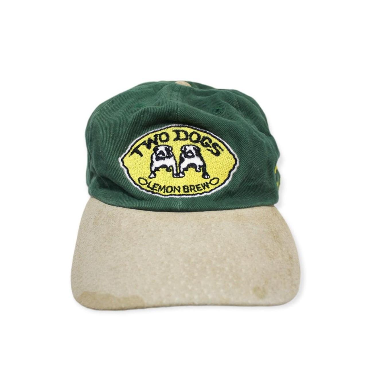 Vintage 90's Two Dogs Lemon Brew Cap 🍋 Super cool... - Depop