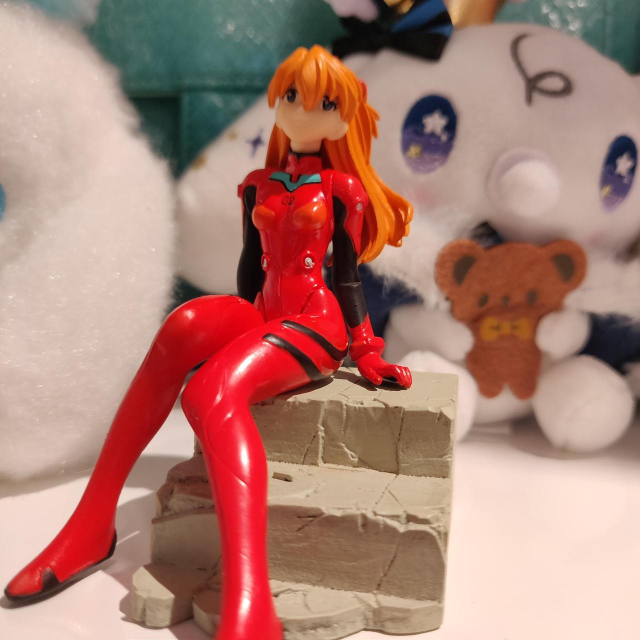 small Asuka figure on stairs item ships from... - Depop