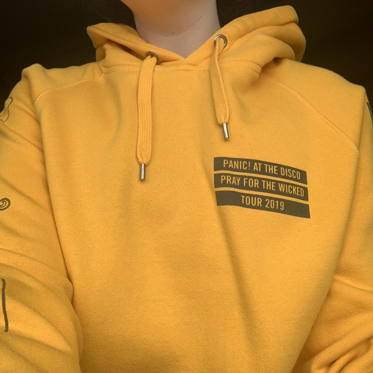 🎵Panic! At the disco, official tour merch hoodie... - Depop