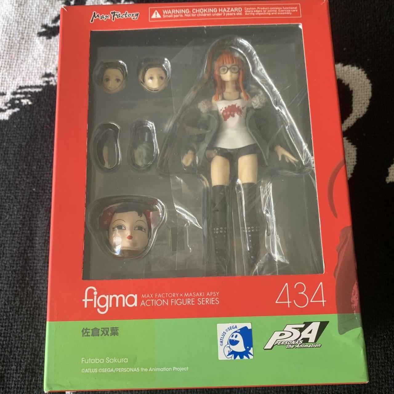 Futaba Sakura Max Factory Figma Figure (Ball... - Depop