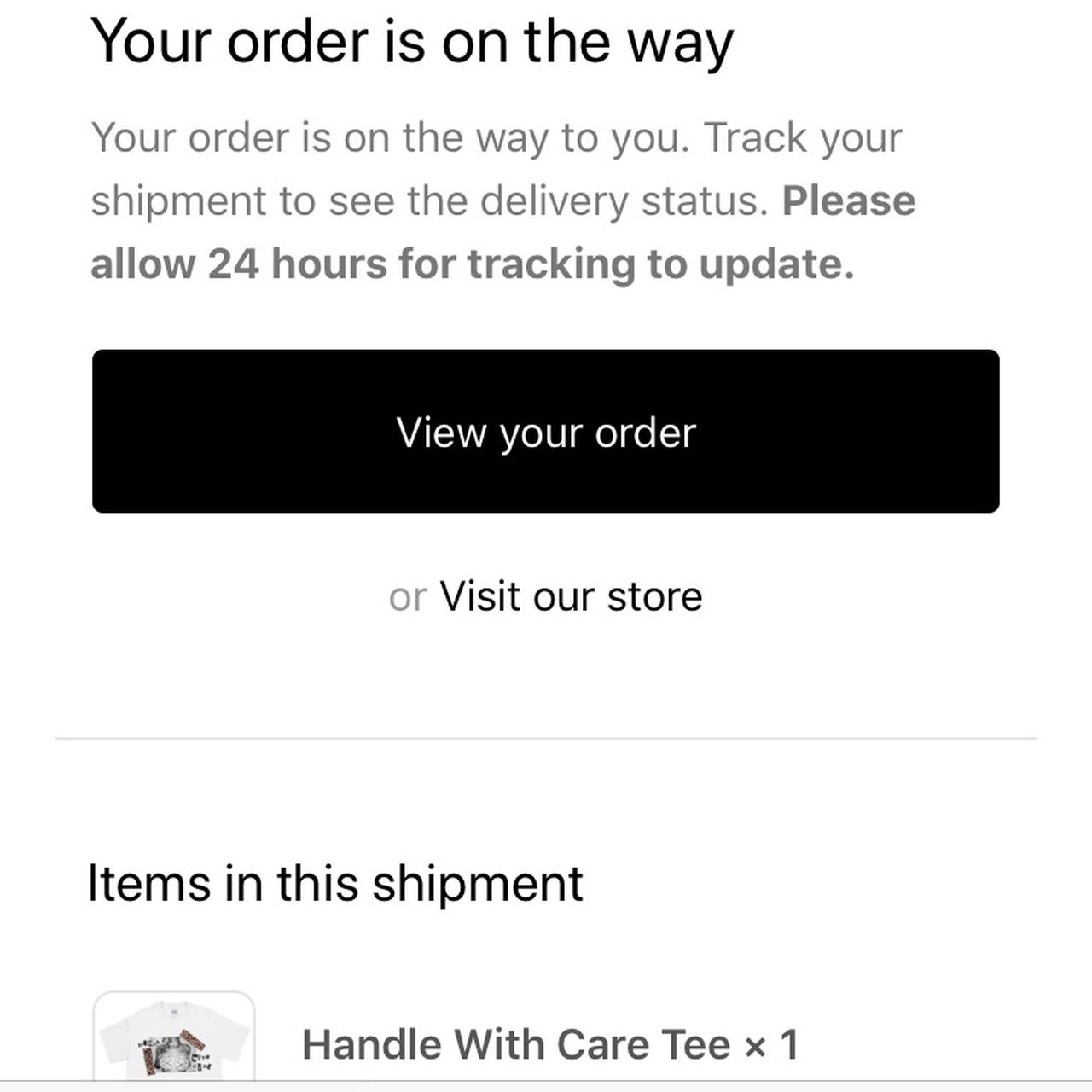 Too Poor “Handle with Care” tee #toopoor #lilpeep... | Depop