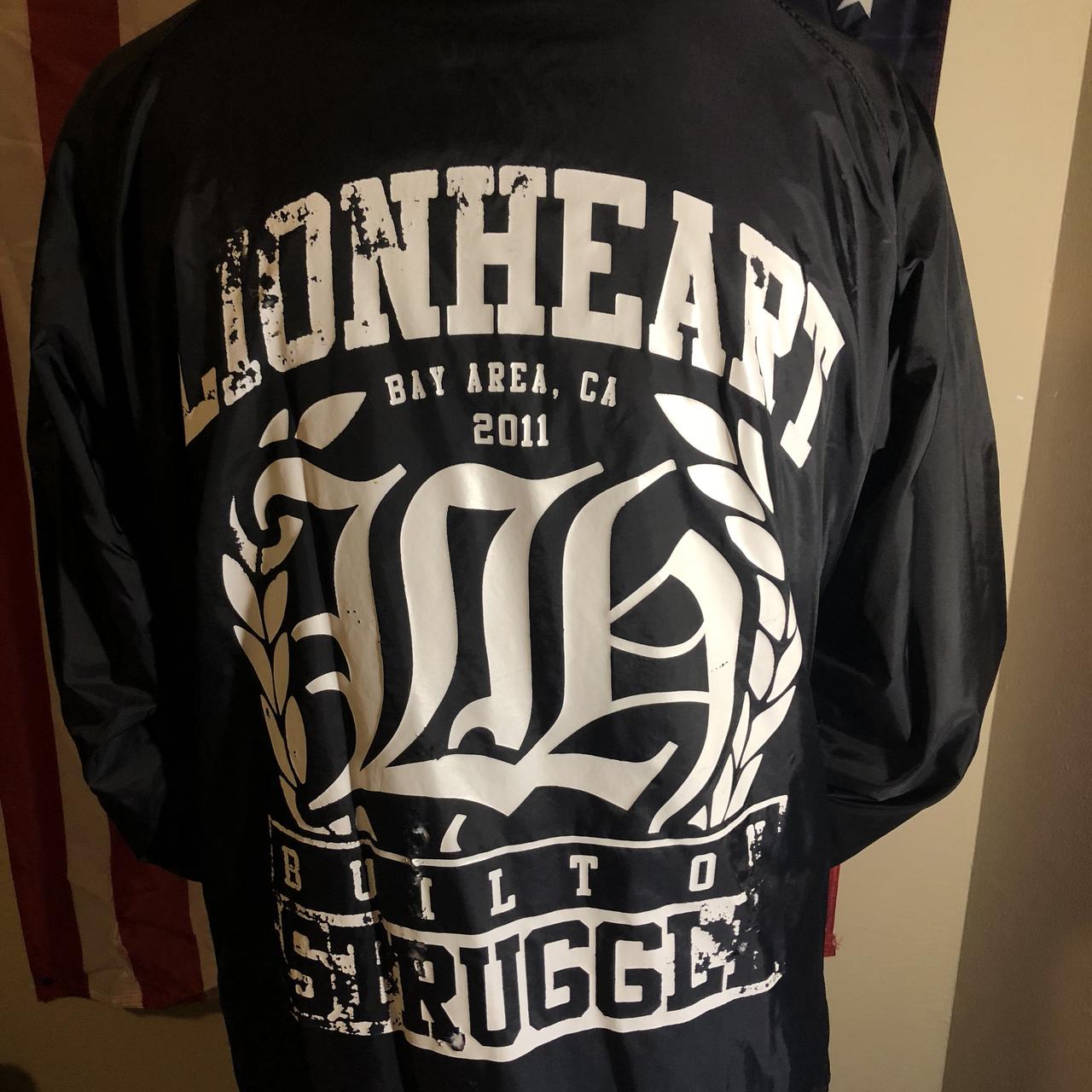 Lionheart BAND Windbreaker - USED - Depop