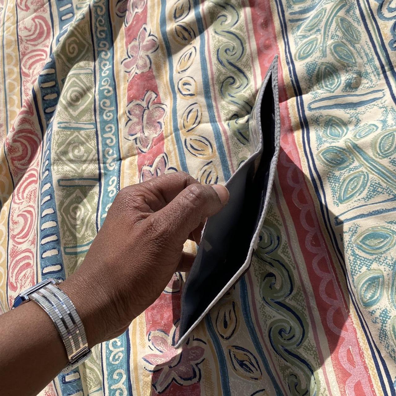 ALTERNATE CULTURE WALLET Black / grey Y2K /... - Depop