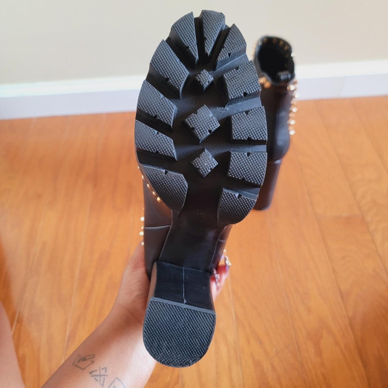 ️ Spiked & Studded Platform Booties Brand: EGO - I... - Depop