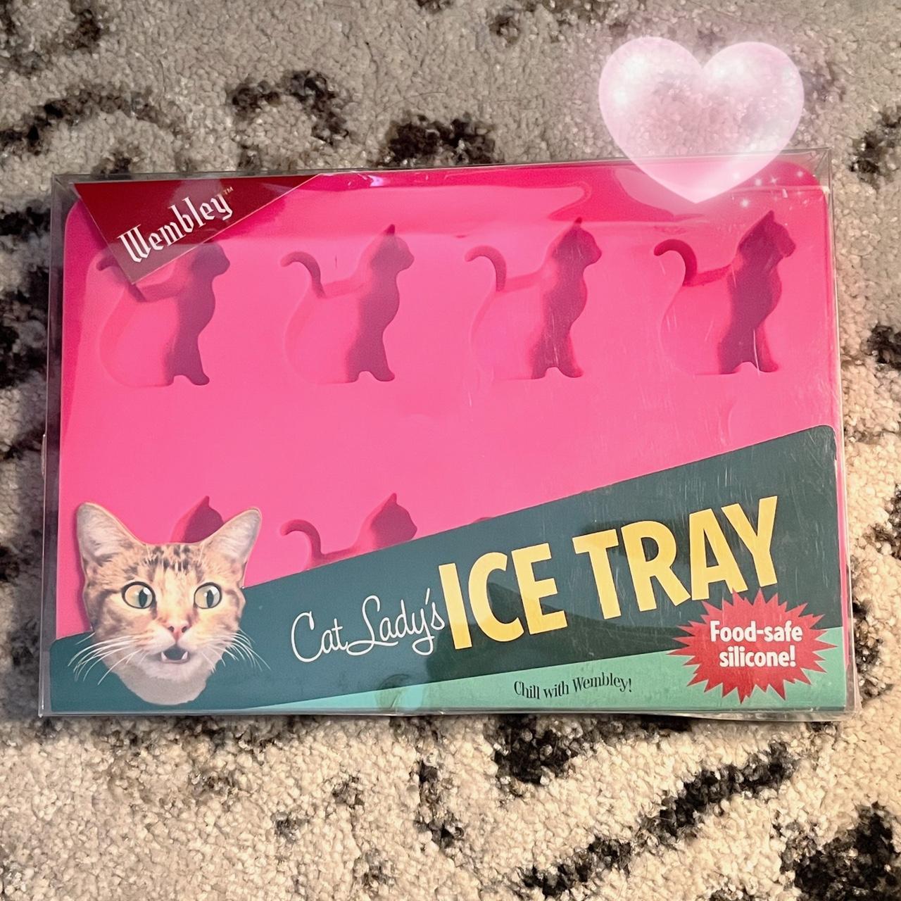 ↳ kitten ice cube tray !! 🐱˚ ༘♡ cat-shaped ice tray... - Depop