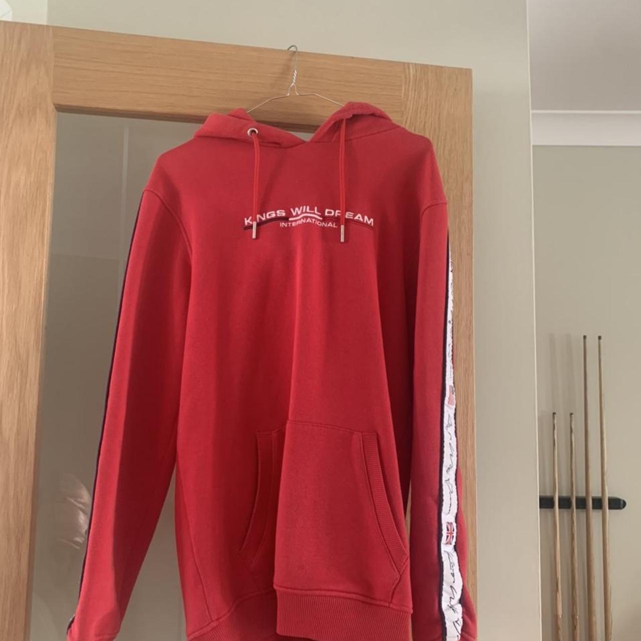 Kwd red hoodie Great condition nothing wrong with... - Depop
