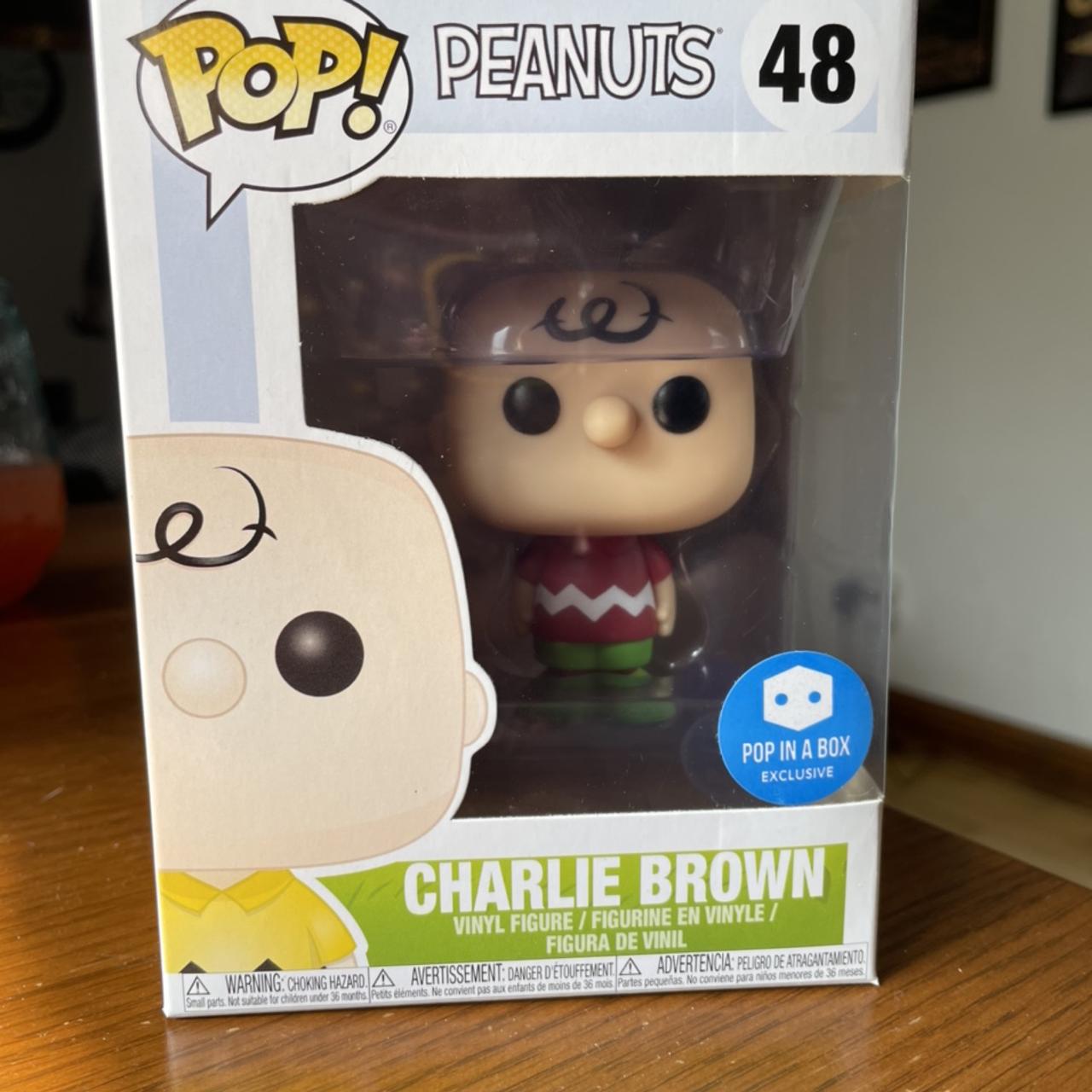 Charlie Brown. Pop in a box exclusive. Never been... - Depop