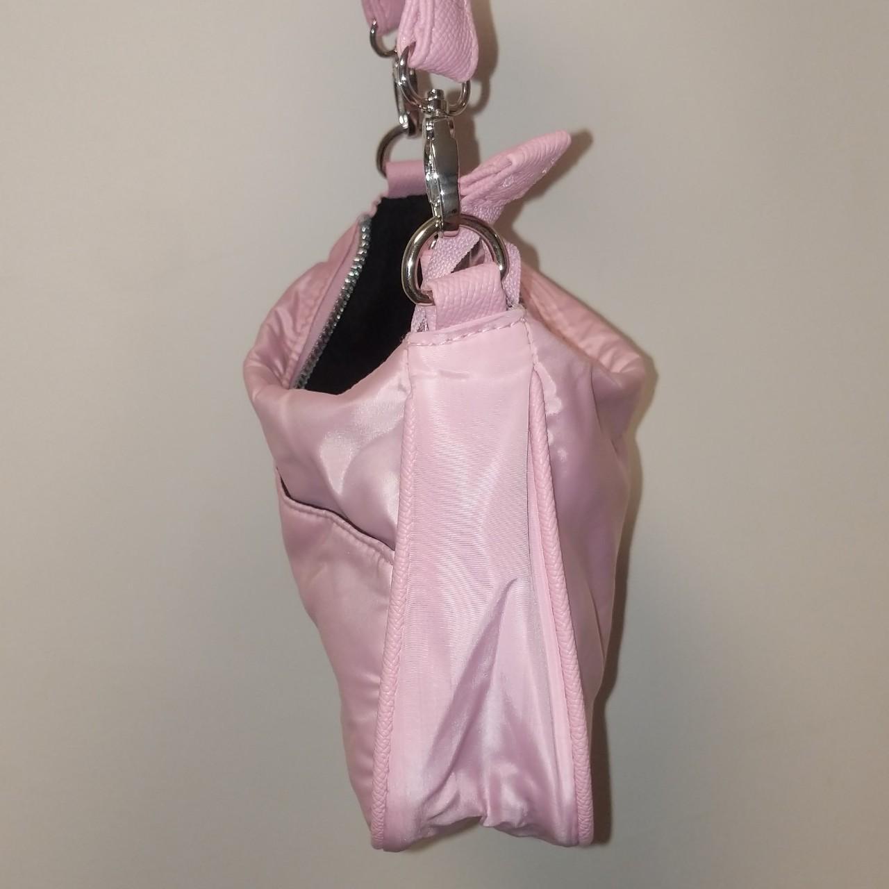 Pink Primark mini shoulder bag. Comes with mini... - Depop