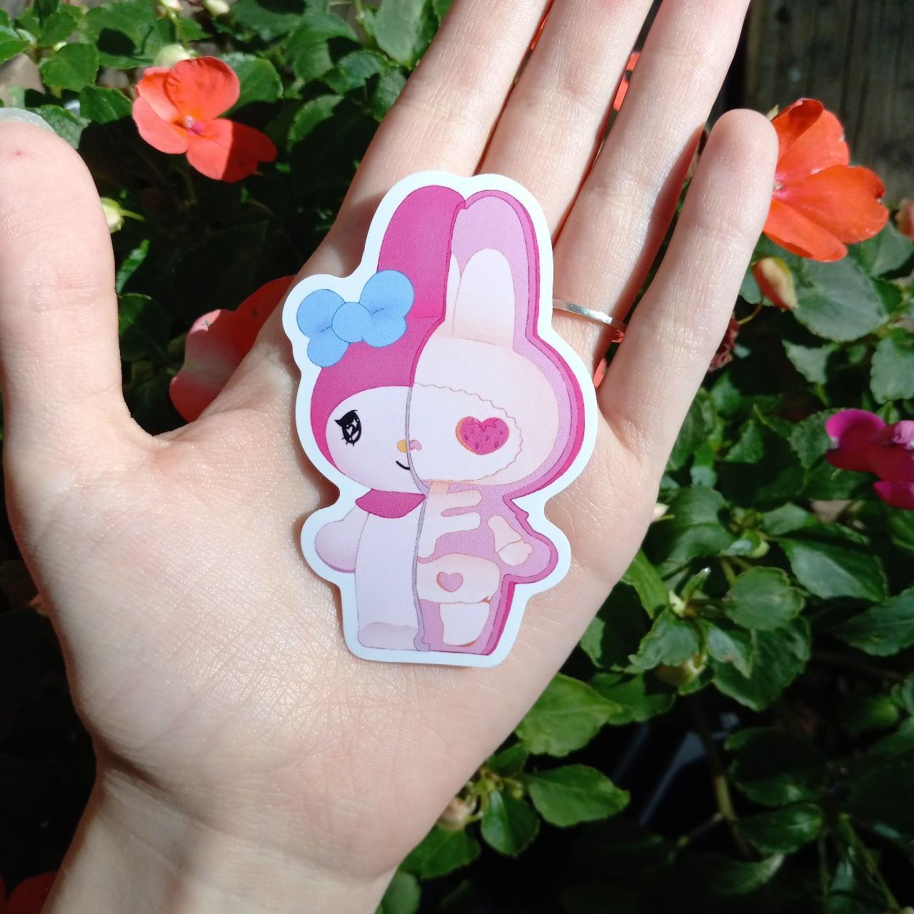 my melody skull anatomy, art by me 💞 #mymelody... | Depop