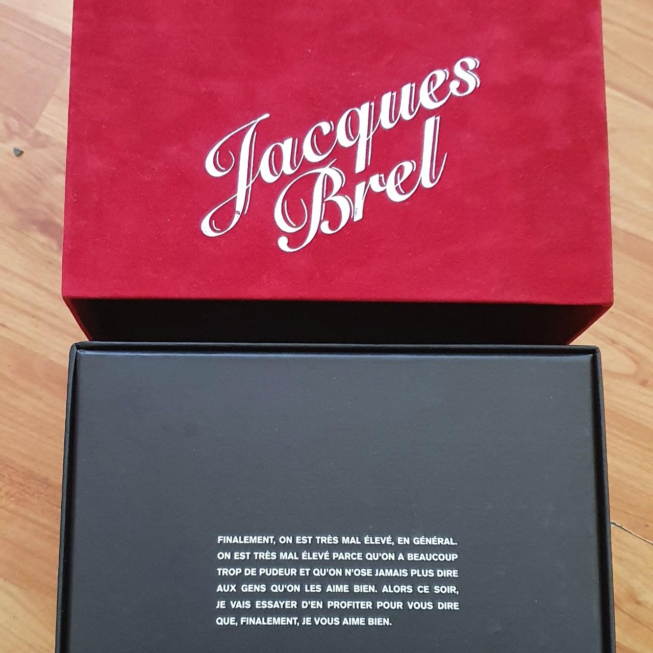 Limited edition Jacques Brel 15 CD box set in red... - Depop