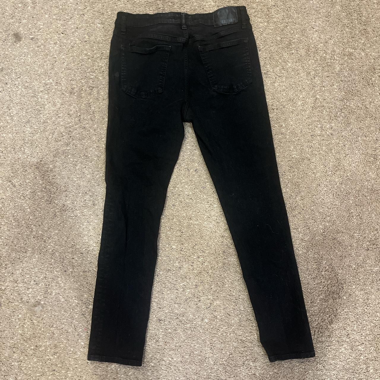 Black express jeans (white dot on first picture was... - Depop