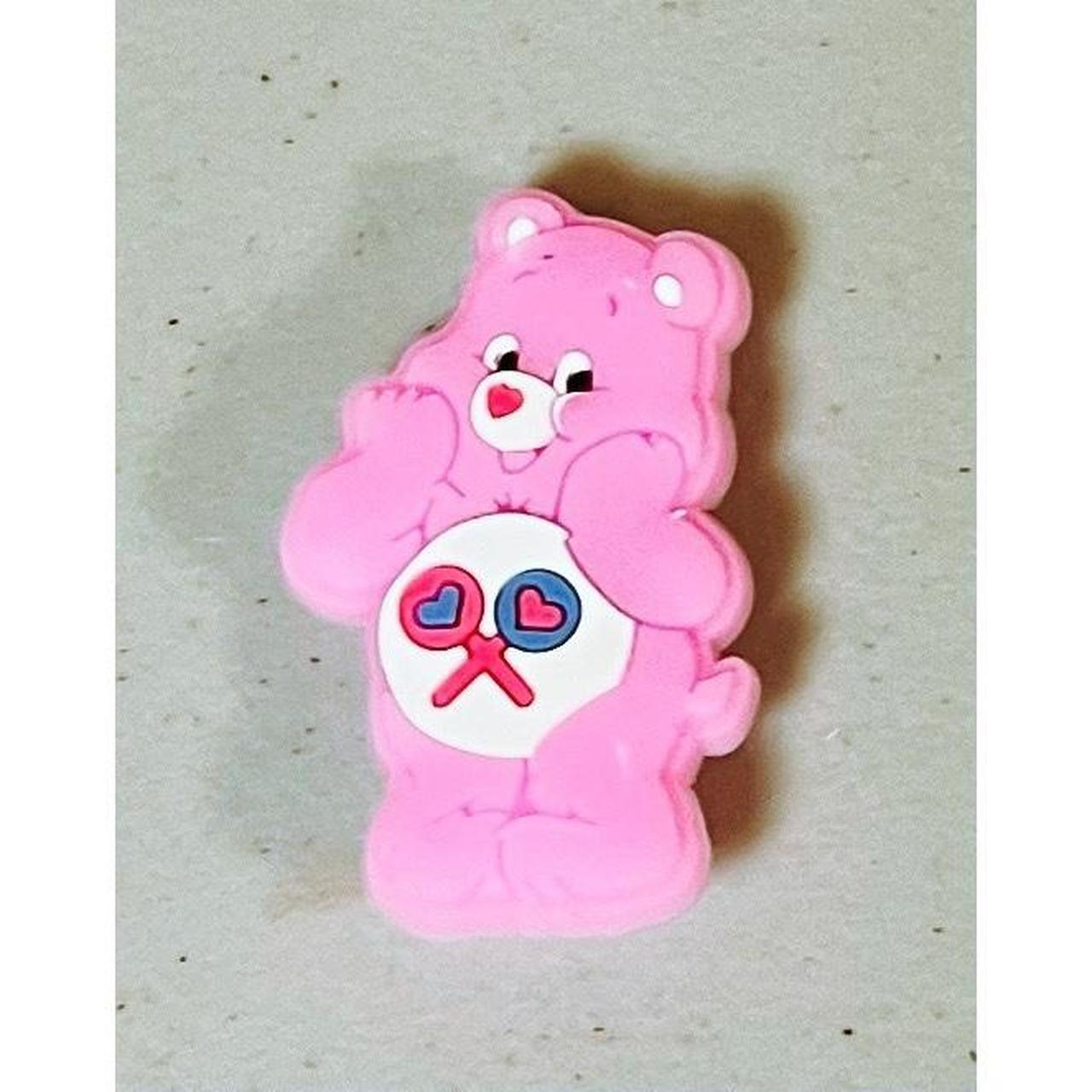 Pastel Share Bear Care Bears Jibbitz for Crocs Shoes... - Depop