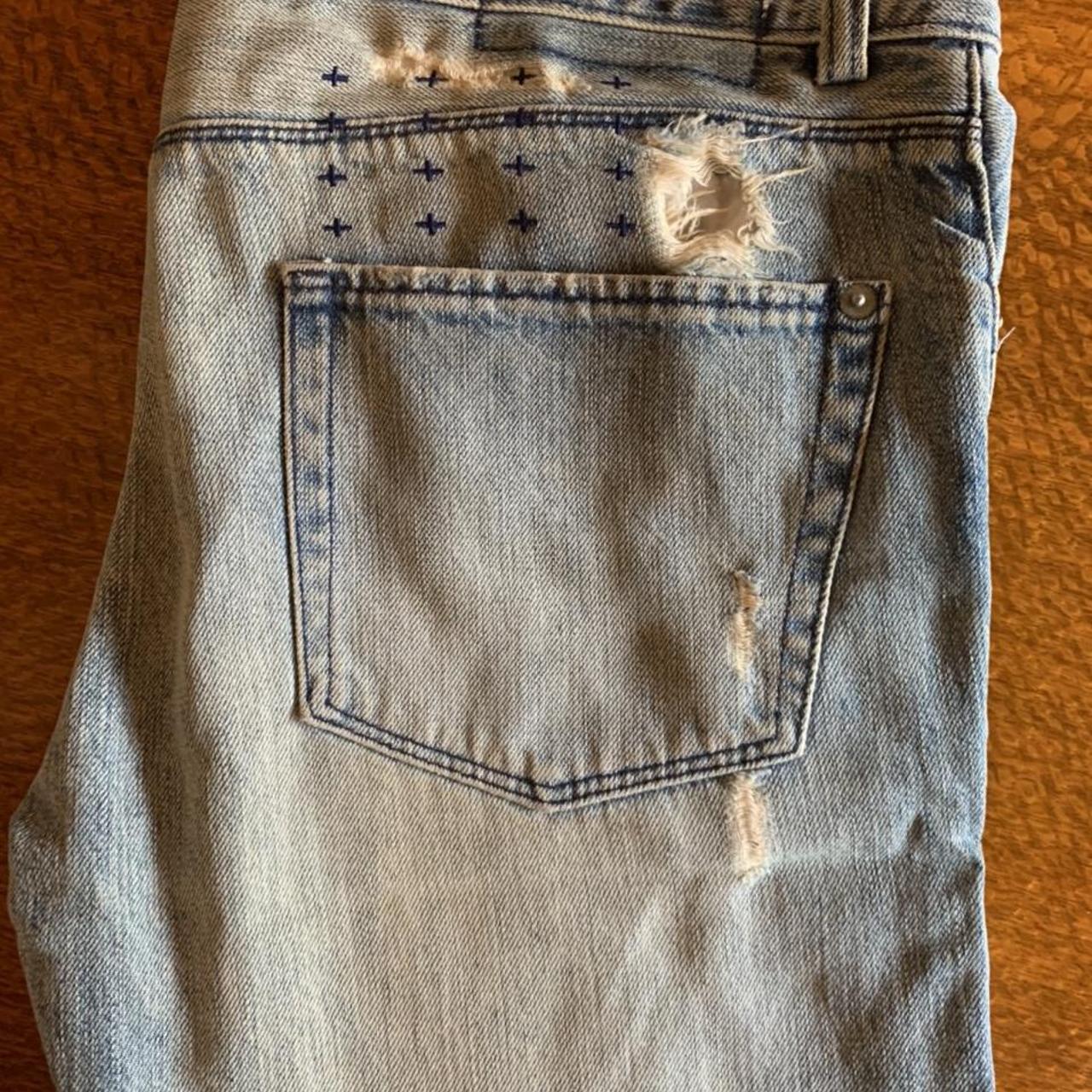 Vintage Men's Tsubi Jeans, size 30 Distressed... - Depop