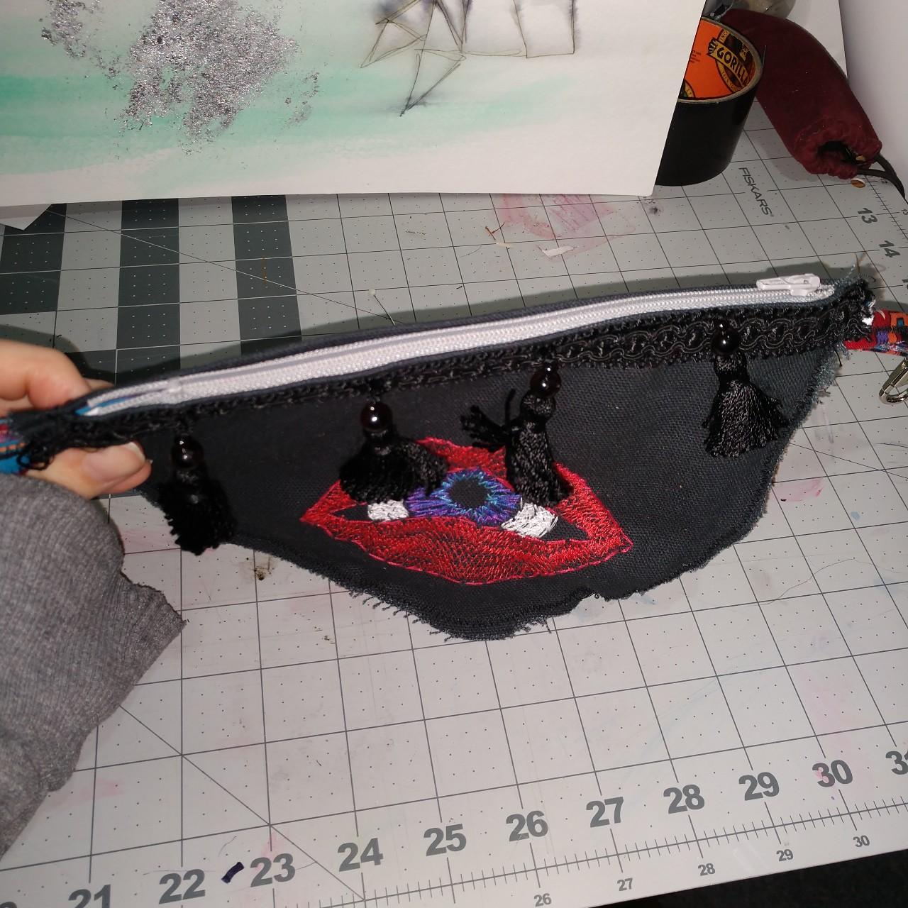 Handmade side Fanny pack that latches onto front... - Depop
