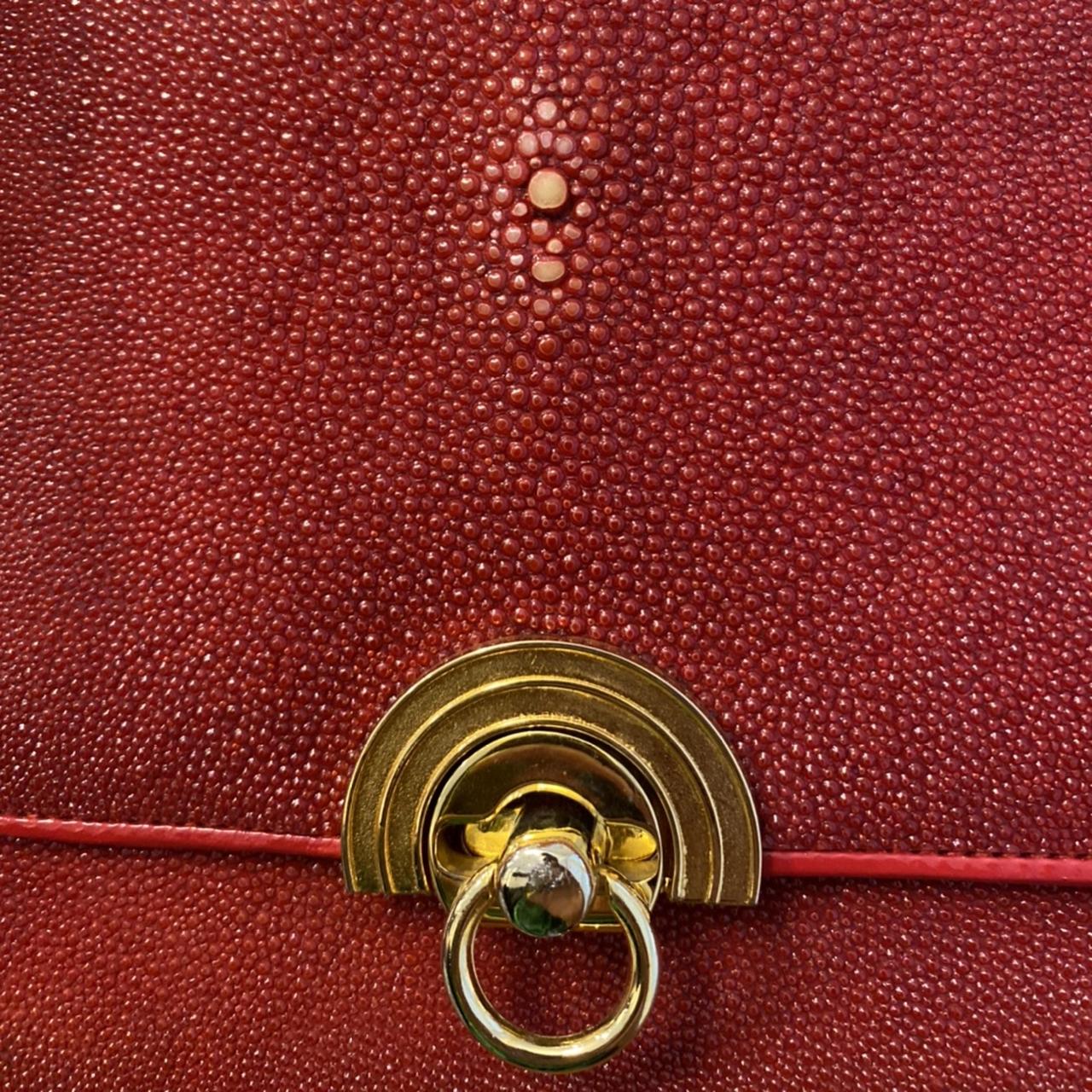 RED STINGRAY PURSE Lots of compartments... - Depop