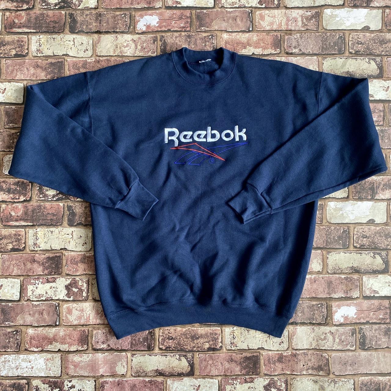♥️ 90s REEBOK SPELLOUT SWEATER ♥️ 🤟🏽 We are loving... - Depop