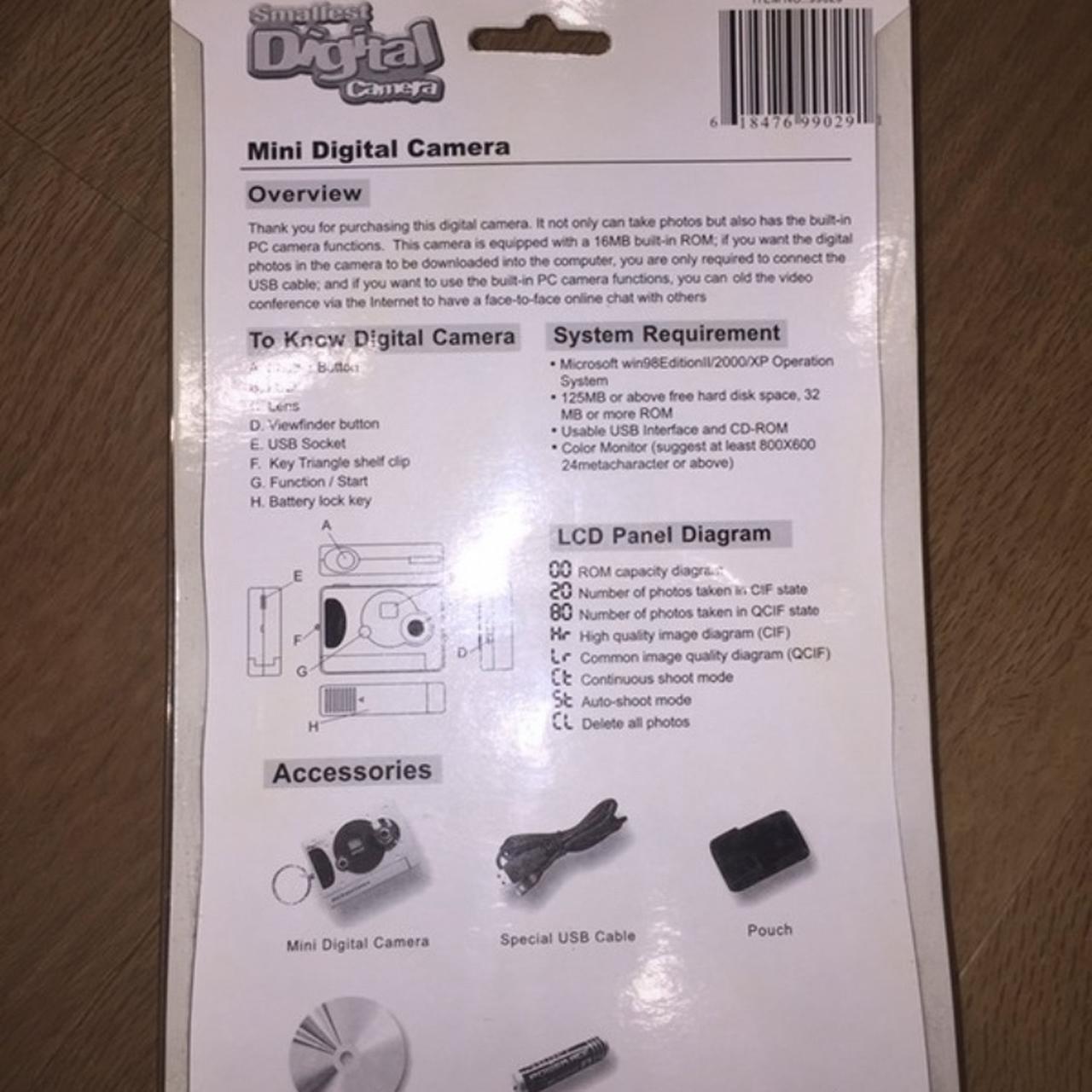 Mini digital camera New with tags - Depop