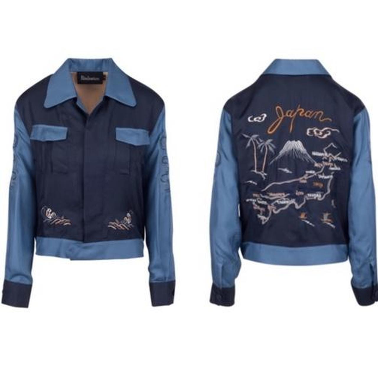 Realisation Par Japan Tour Jacket Silk jacket in... - Depop