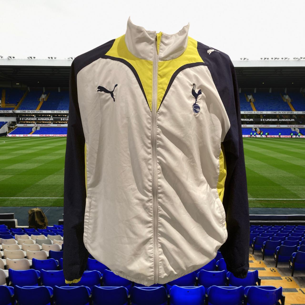TOTTENHAM HOTSPUR TRACKSUIT JACKET Size:... - Depop