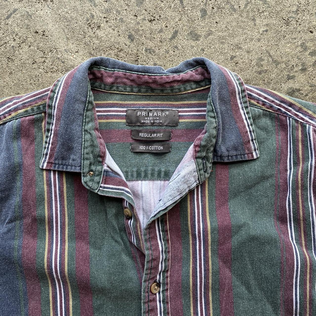 VINTAGE PINSTRIPED BUTTON UP 🌟 perfect vintage... - Depop