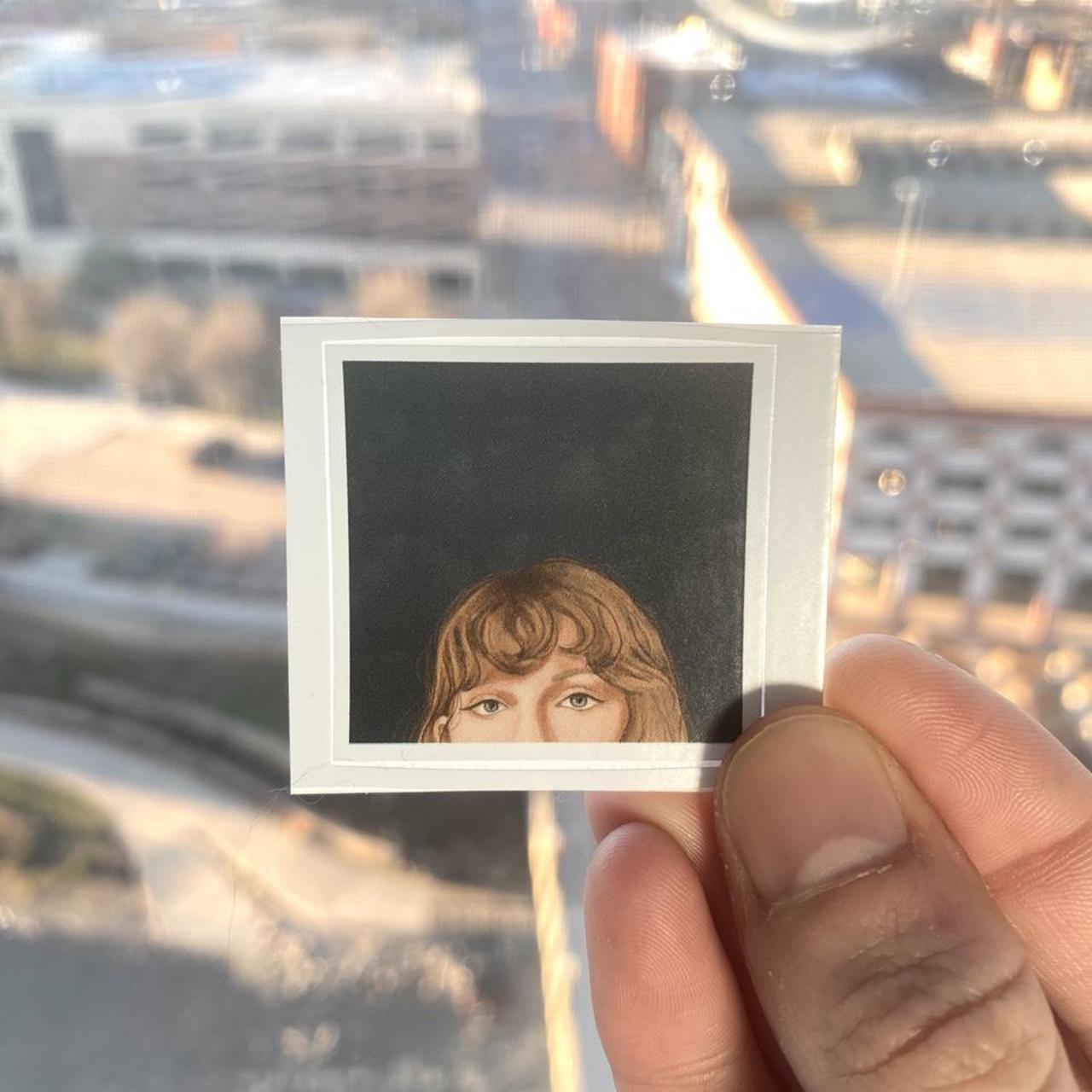 Taylor Swift Heart Eyes Folklore inspired White... - Depop