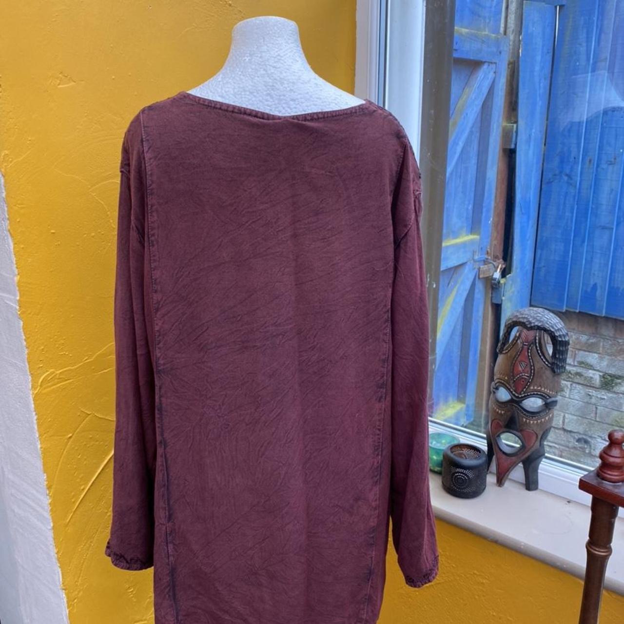 Lovely embroidered hippy/boho style top made in... - Depop