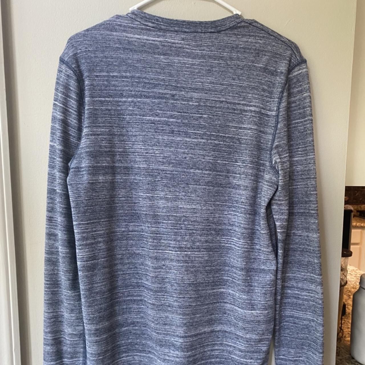 Blue American Eagle Long Sleeve Shirt // Mens... - Depop