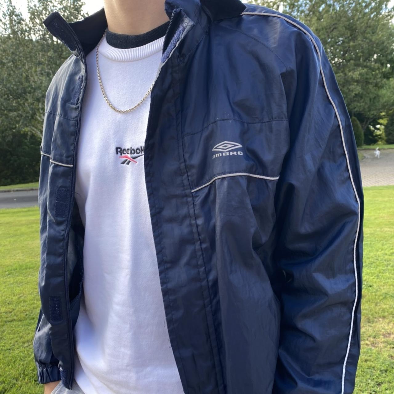 Vintage Umbro Jacket/Windbreaker unisex... - Depop