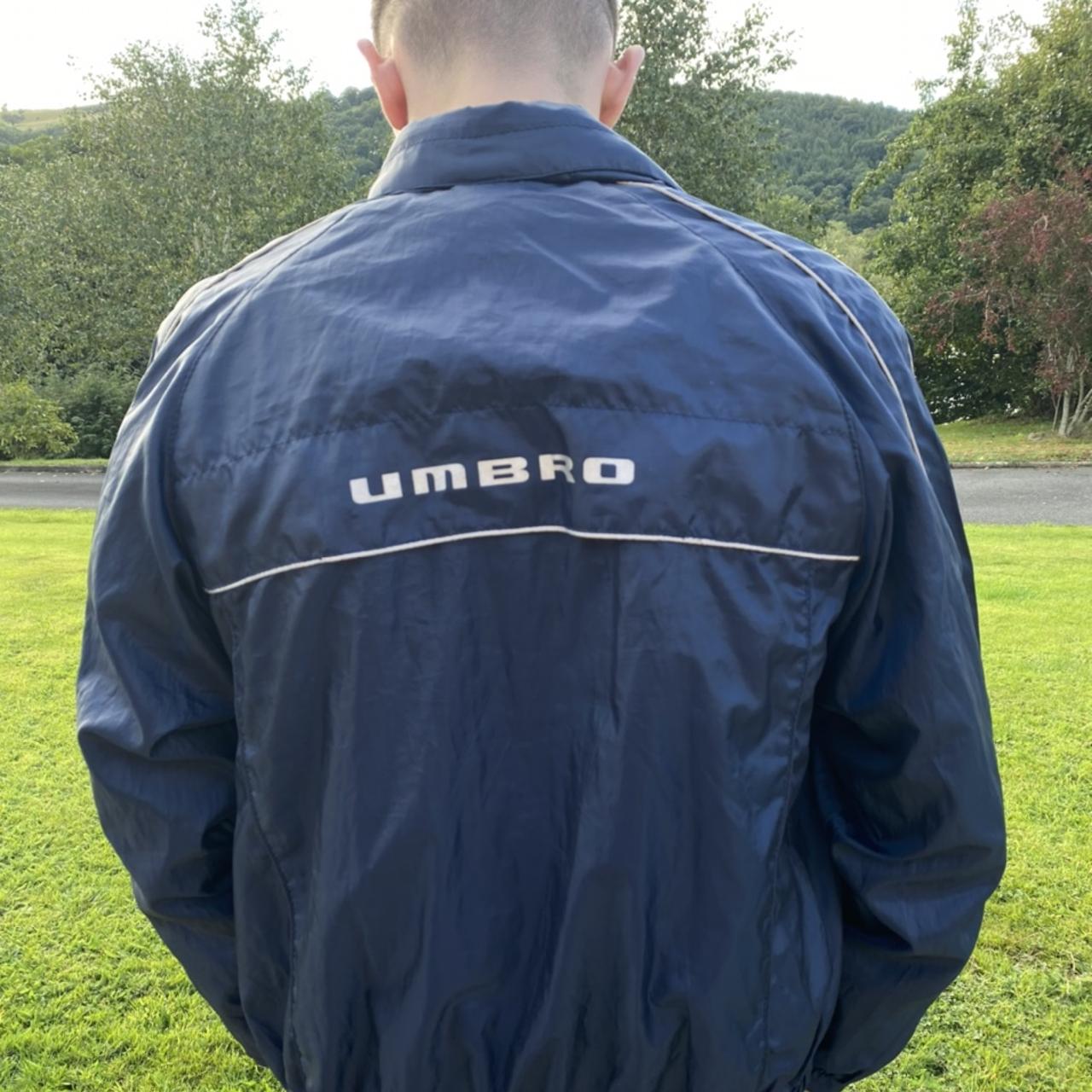 Vintage Umbro Jacket/Windbreaker unisex... - Depop