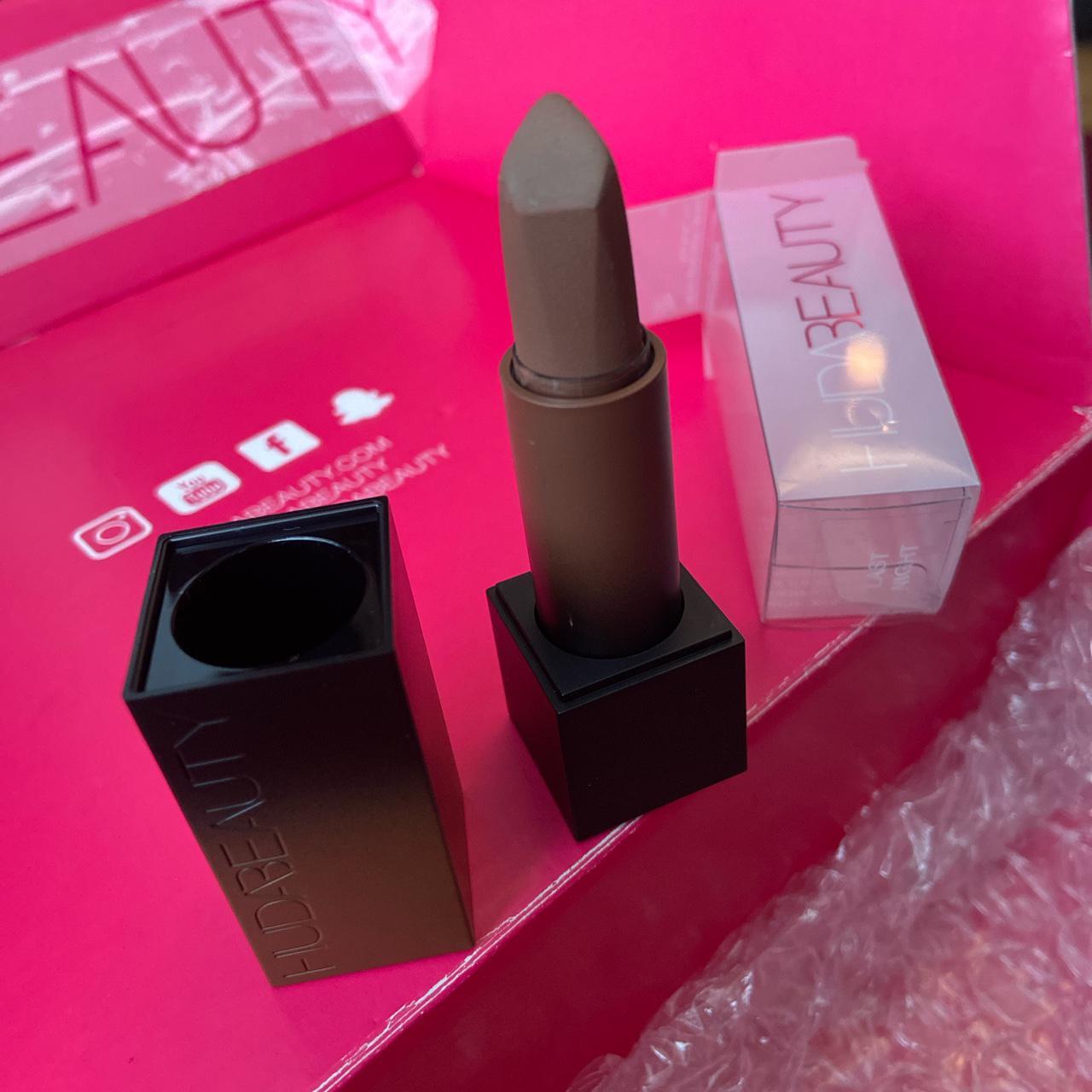 Huda beauty matte lipstick in shade lastnight jus... - Depop
