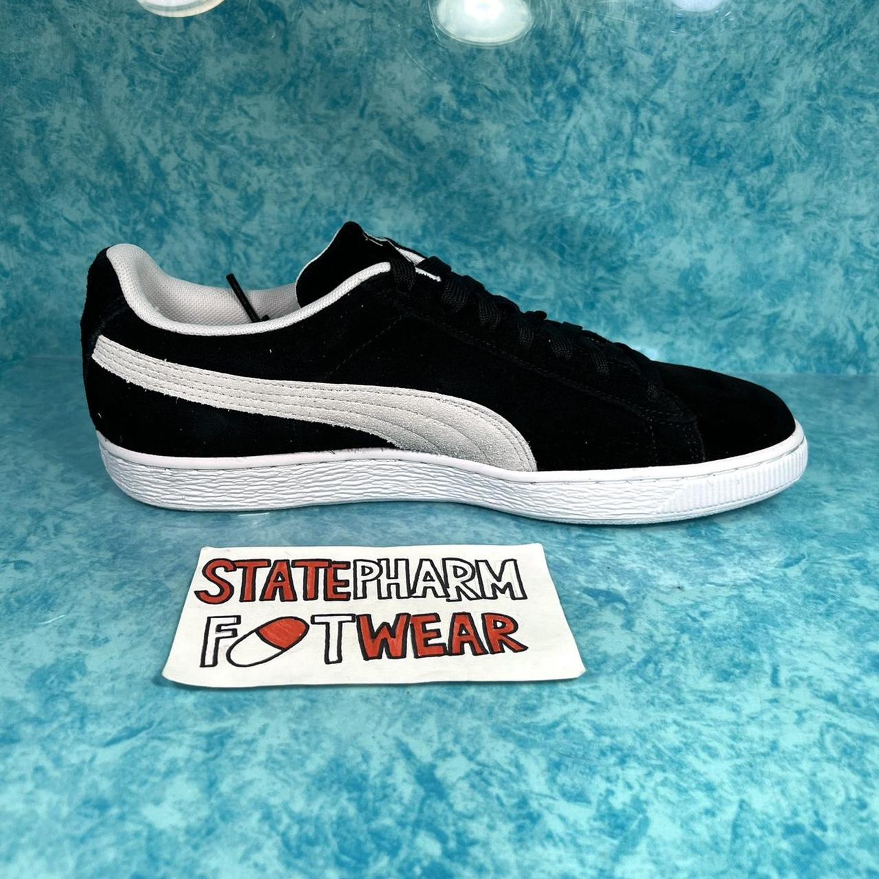 Brand new Puma Suede Classic Low 'Black/White'.... - Depop