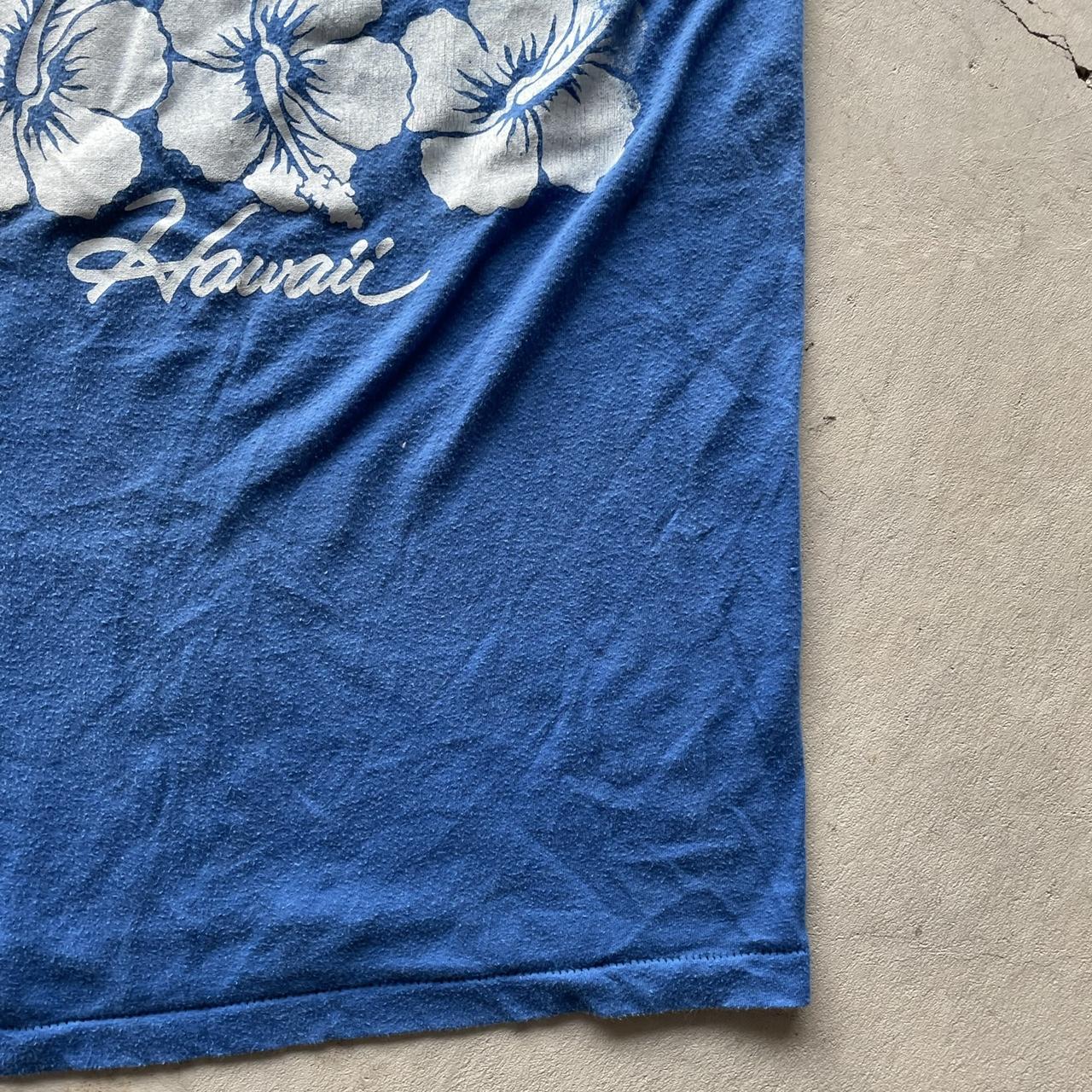 Screen Stars Men's Blue and White Vests-tanks-camis | Depop