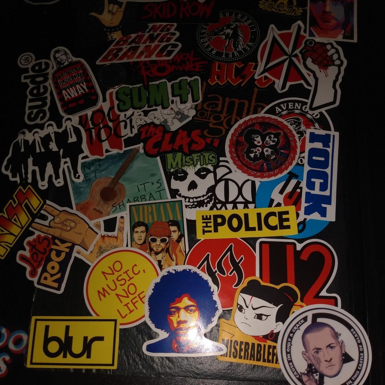Stickers!!! Random assorted stickers in color and... - Depop